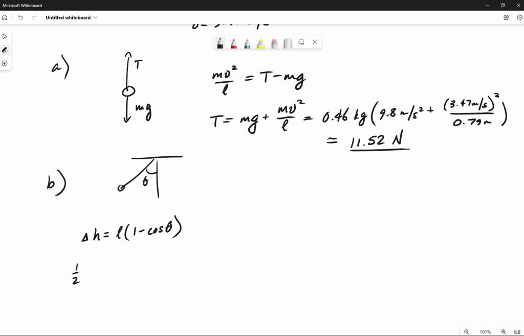 SOLVED: '500-kg pendulum bob passes through the Owes part its path at ...