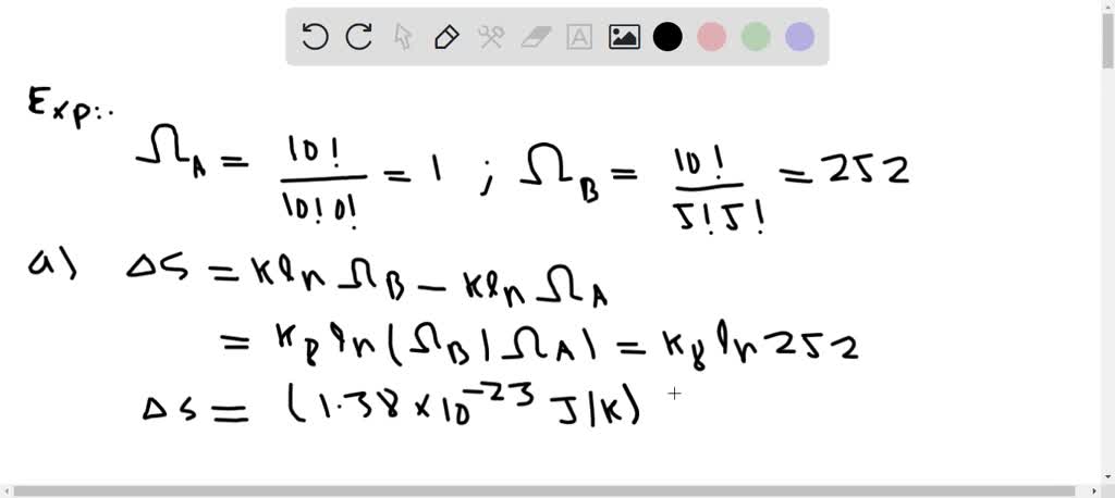 SOLVED: A system has three macrostates. Macrostates 1 and 3 are least ...