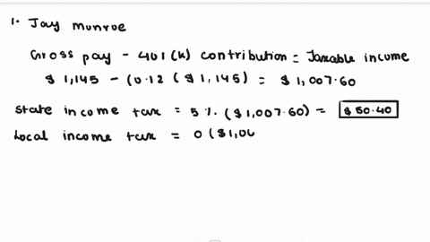 [GET ANSWER] calculate federal income tax withholding using the wage ...
