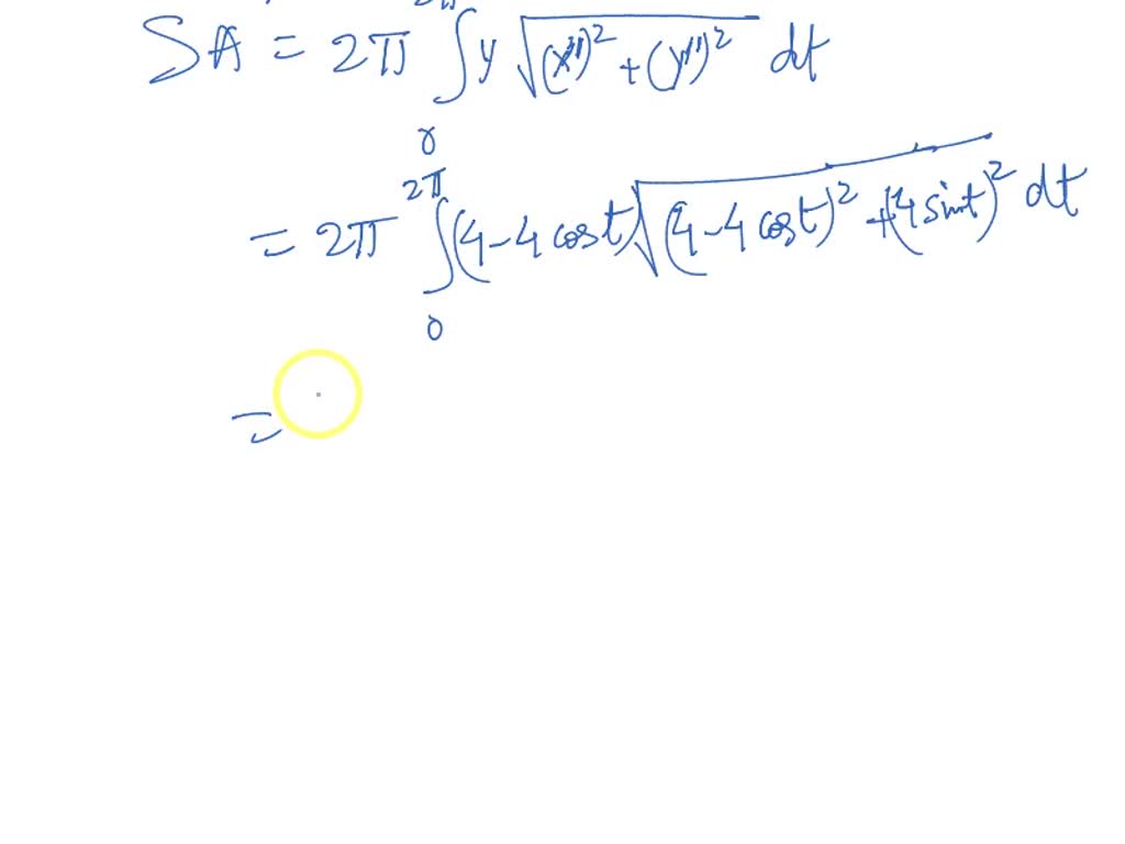 SOLVED: A curve can also be specified in parametric form and then ... SOLVED: A curve can also be specified in parametric form and then ...