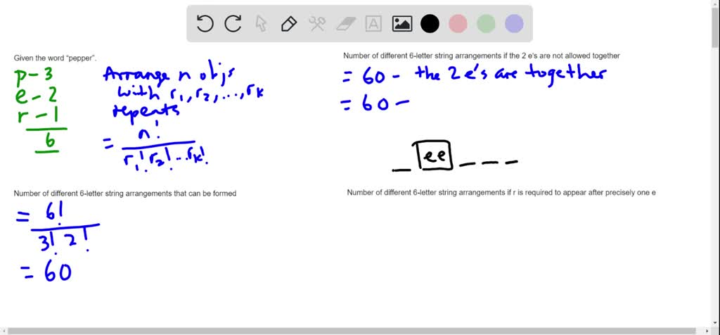 SOLVED: Solve it by using permutations, combinations, and a mix of both ...