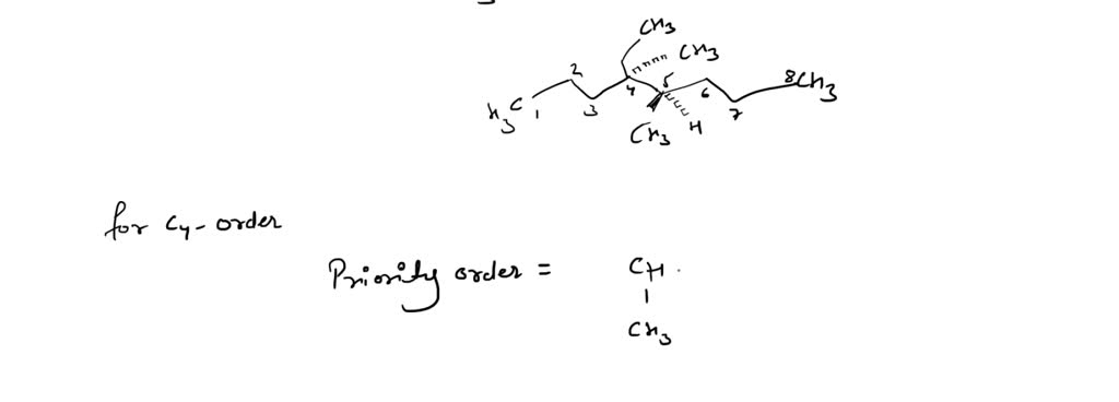 SOLVED: Draw a dash-wedge structure for (4R, 5R)-4-ethyl-4,5 ...