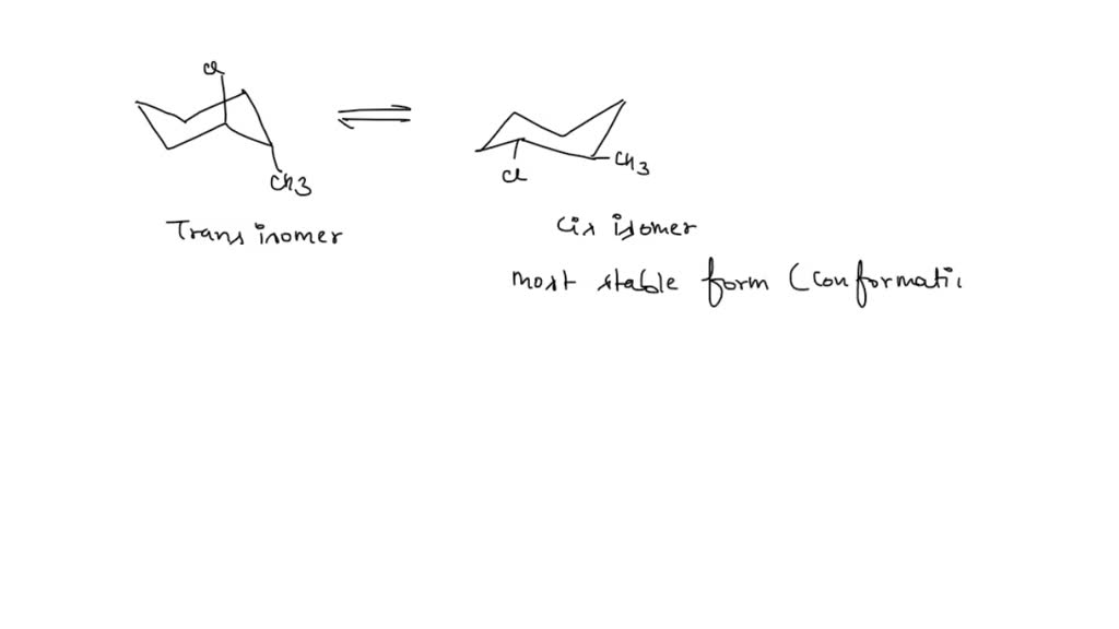 SOLVED: Consider the chair conformation shown. CH3 Identify the true statement: This is the cis ...