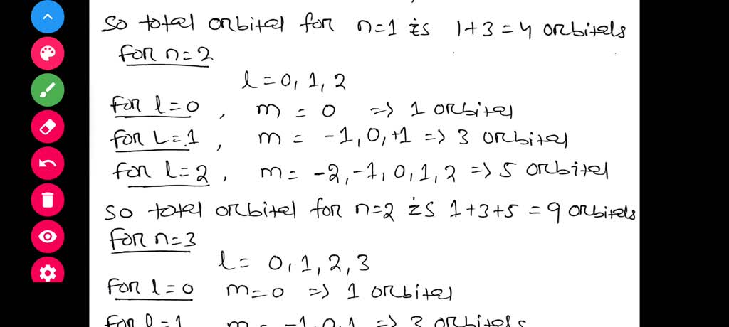 SOLVED: Suppose that in an alternate universe, the possible values of ℓ were the integer values ...