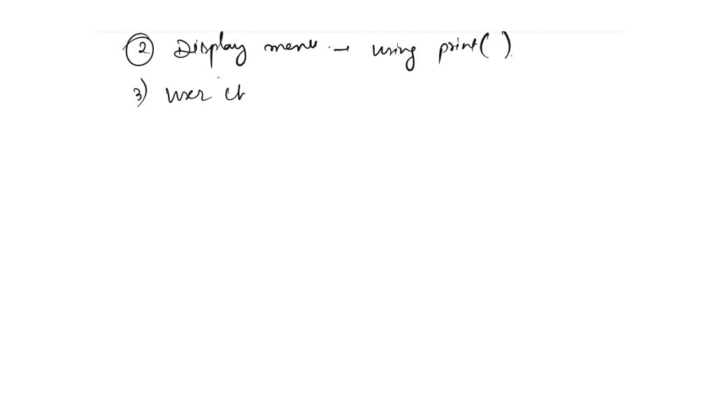 Design Implement And Test A Program In The File Named Commandinterpreterpy That Uses A Simple