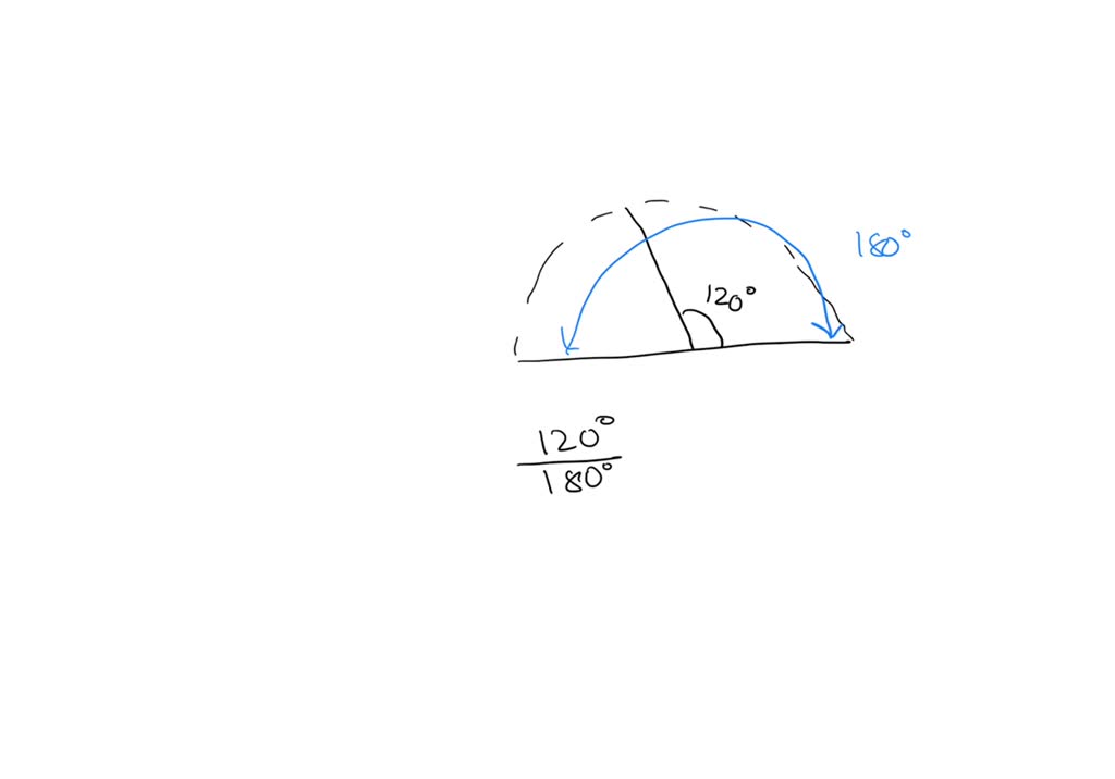 SOLVED: What fractional part of one semicircle does your answer, as a ...