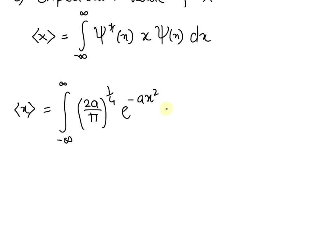 Consider A Particle Whose Wave Function Is Given By ψx Ae Ax A