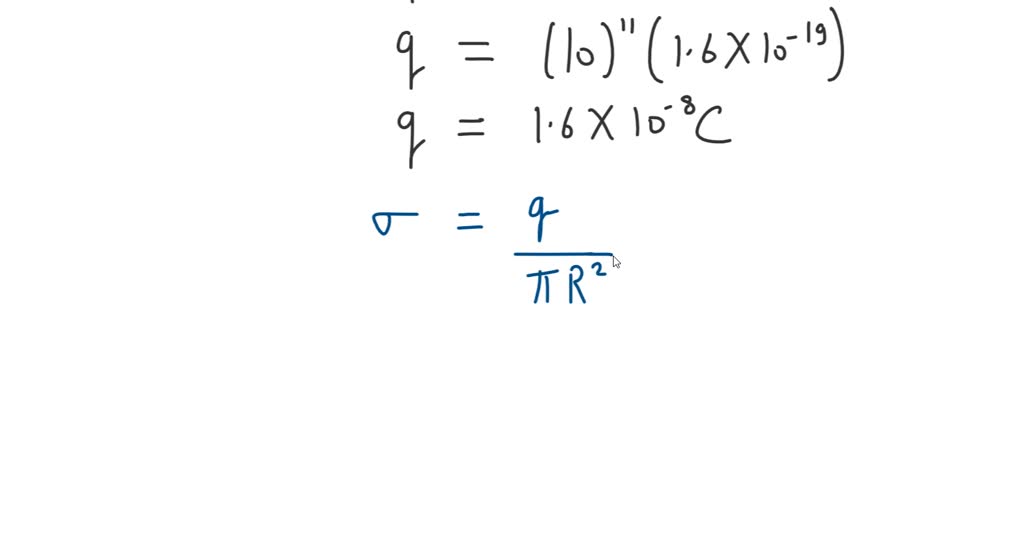 SOLVED: The electric field of a charged disk A 10-cm-diameter plastic ...