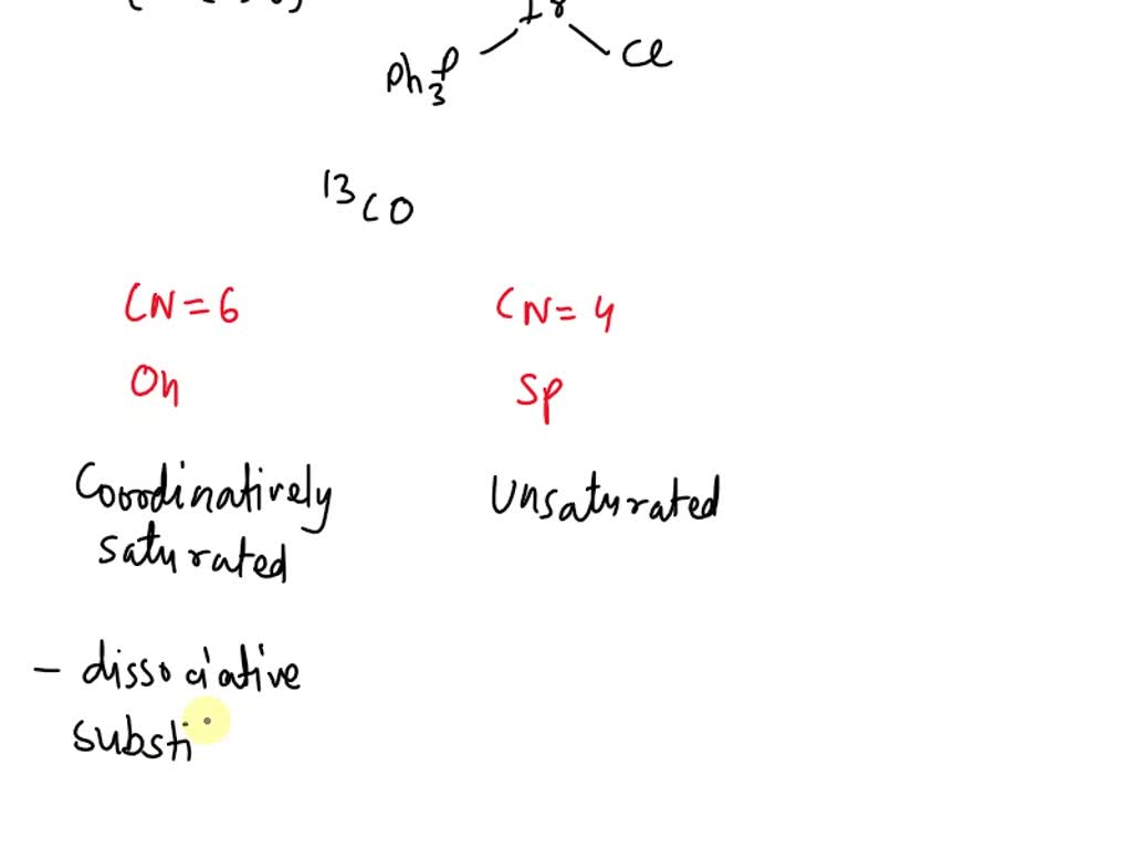 SOLVED: Decide which of the following complexes, a) [W(CO)6], b) [Ir(CO ...