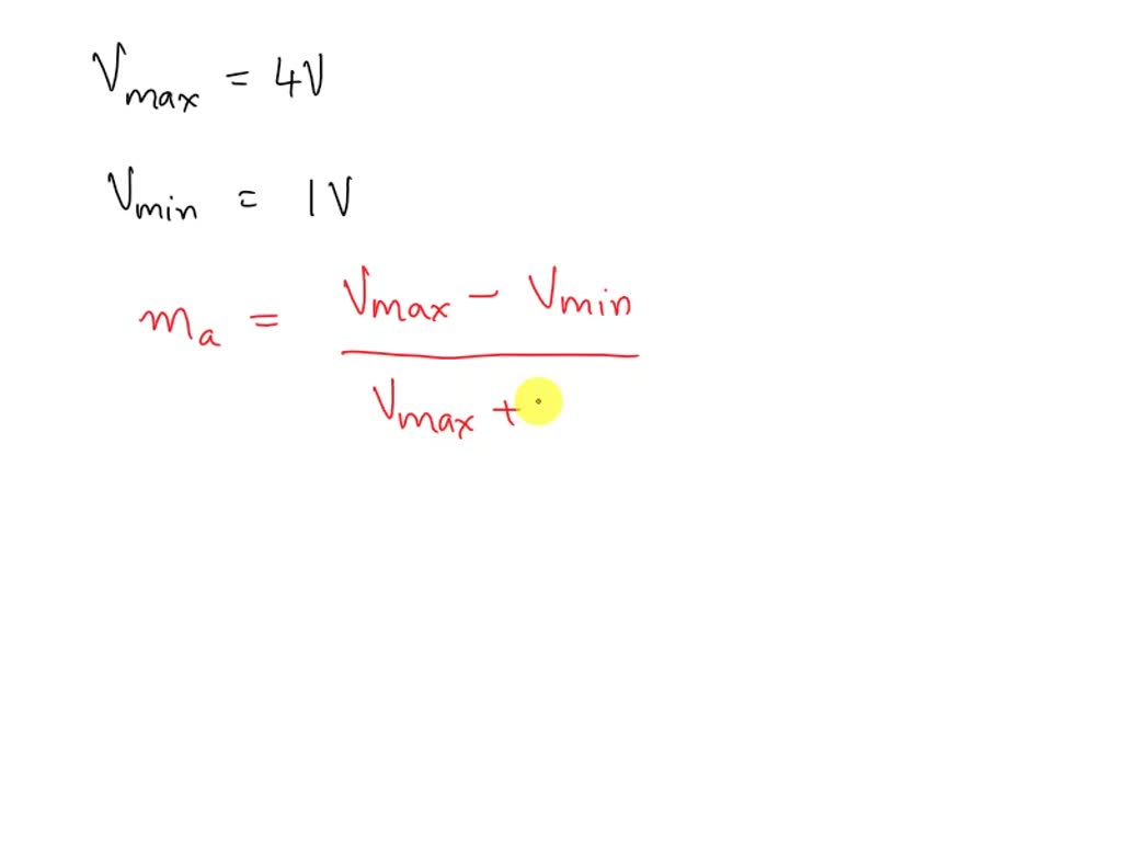 SOLVED: The carrier amplitude after amplitude after amplitude ... SOLVED: The carrier amplitude after amplitude after amplitude ...