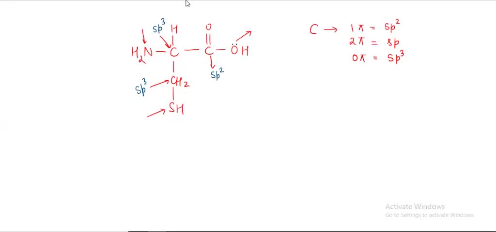 SOLVED: Part L Determine the hybridization about each interior atom ... SOLVED: Part L Determine the hybridization about each interior atom ...