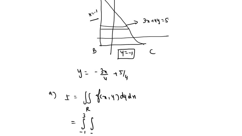 SOLVED: Suppose R is the shaded region in the figure, and f(x, y) is a continuous function on R ...