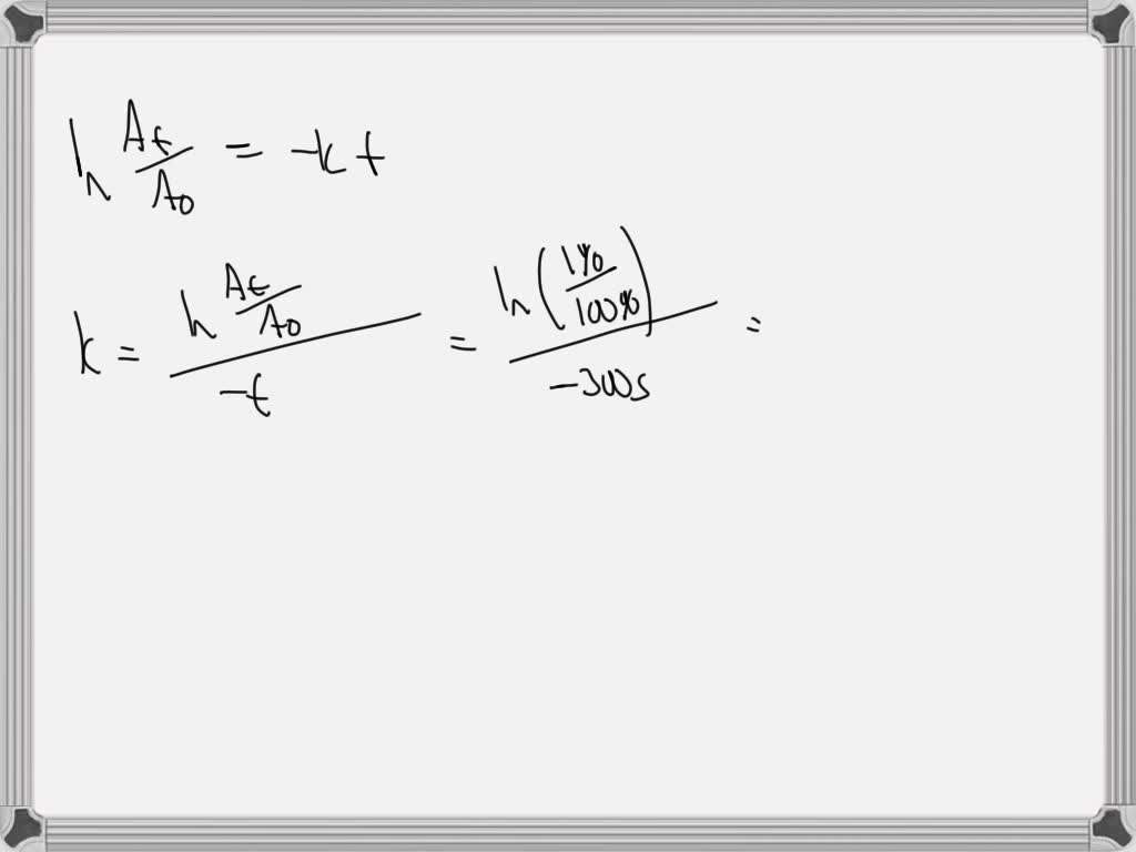 SOLVED: Under certain conditions, the rate of decomposition of hydrogen ...