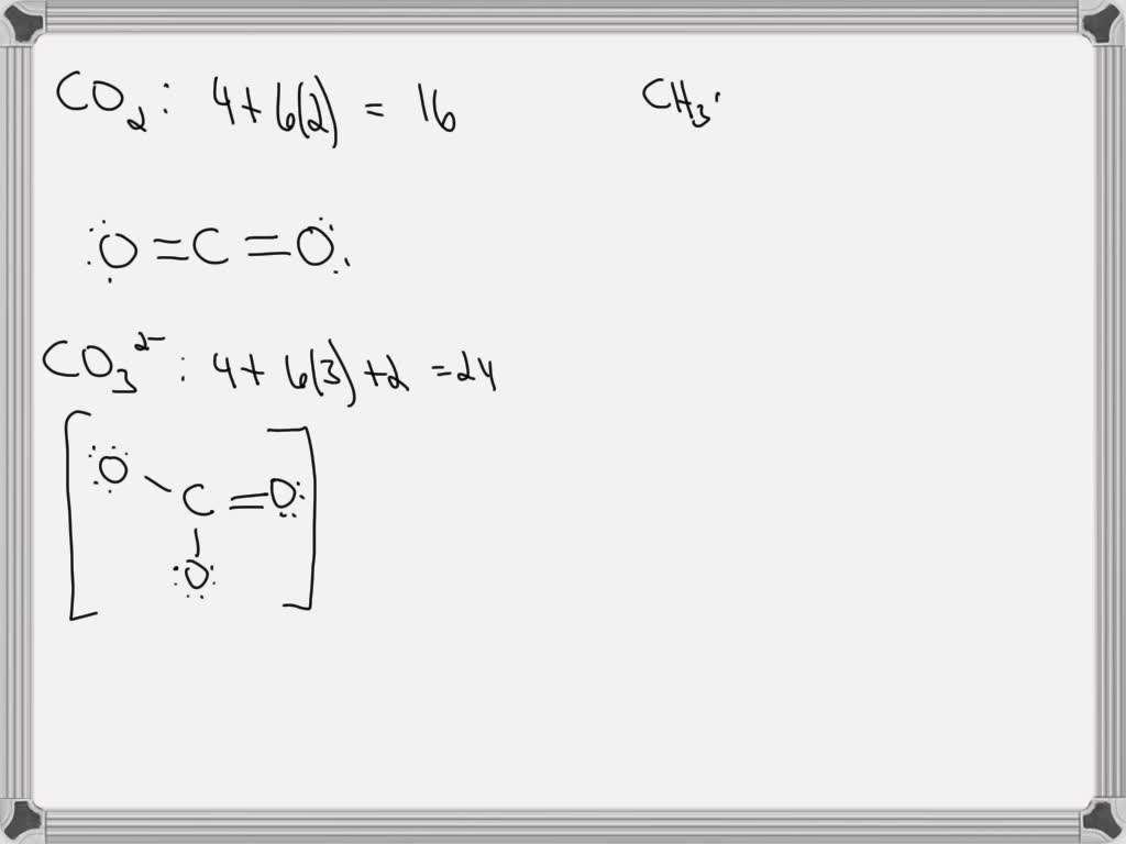 SOLVED: Order the following molecules according to their carbon-oxygen bond length from short to ...