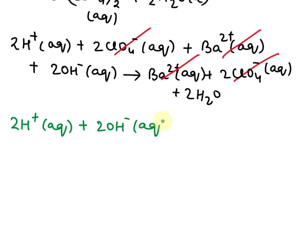 SOLVED: Balance the following equations and write the corresponding ...