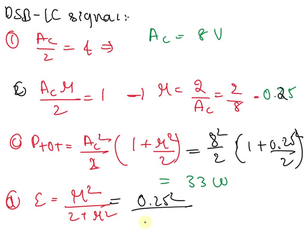 SOLVED: Test I1:(10 points each) Problem 1. An AM standard broadcast ...