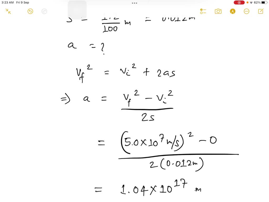 SOLVED: The electron gun in a television tube uses a uniform electric ...