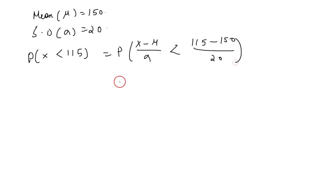 A set of middle school student heights is normally distributed with a ...