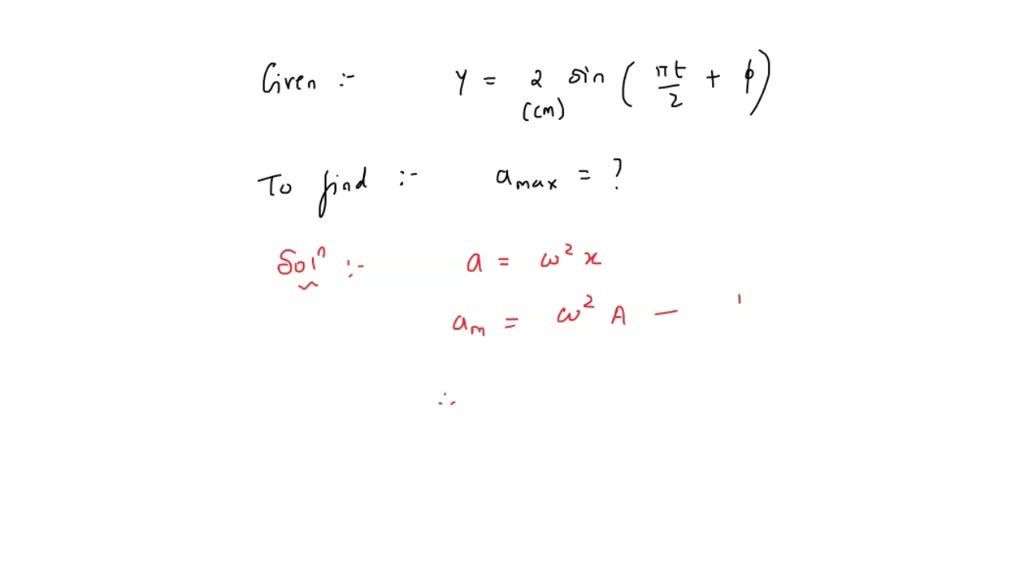 SOLVED: if y=.07 sin (70 x-60t) what is the maximum transverse ...