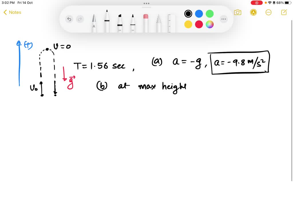 SOLVED: tennis player tosses tennis ball straight up and then catches ...