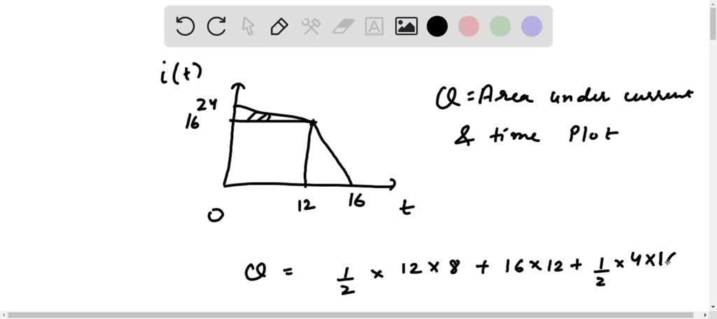 The voltage and current at the terminals of an automobile battery ...