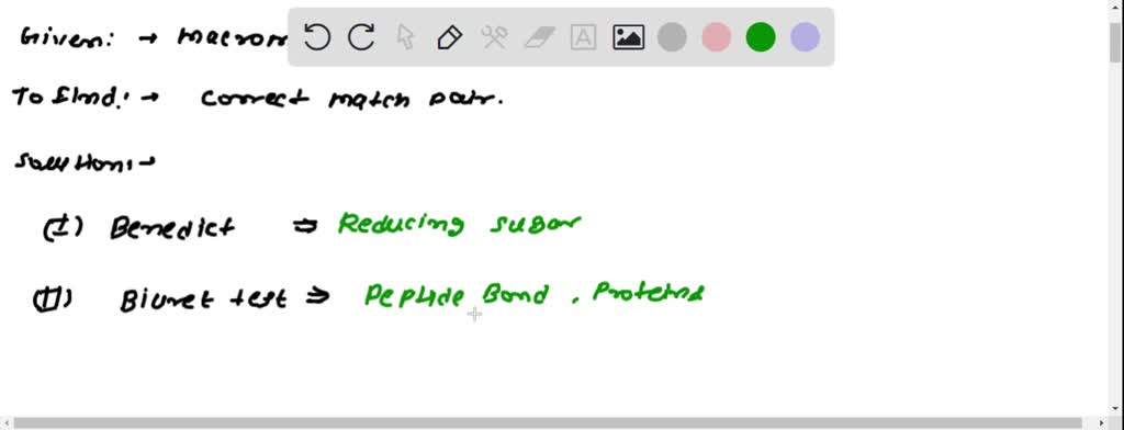 SOLVED: Match each reagent to the macromolecule it identifies: IKI ...