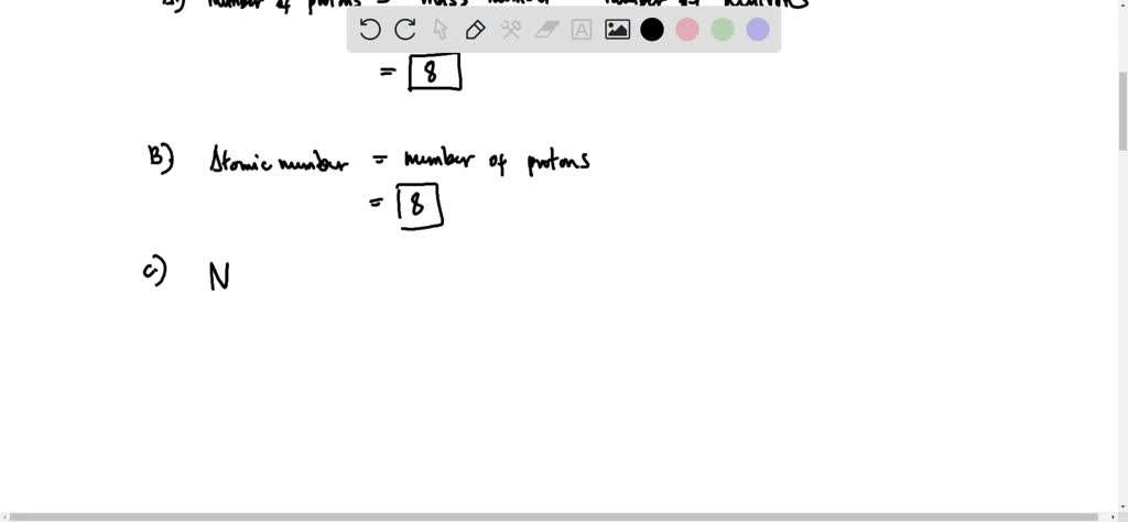 SOLVED: 'Using the periodic table, complete the table to describe each atom. Type in your ...