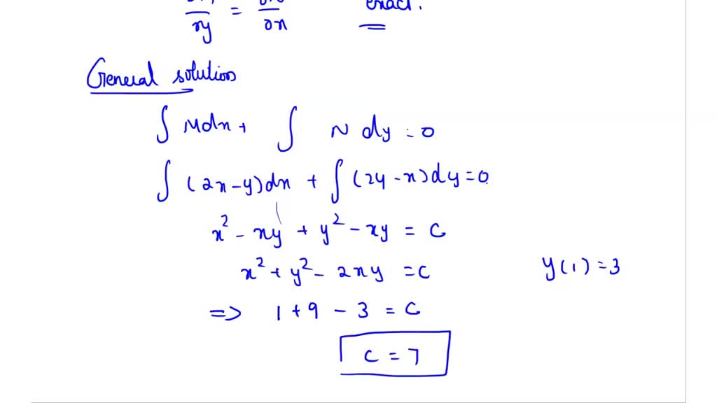 Solved In Each Of Problems 9 Ad 10 Solve The Given Initial Value