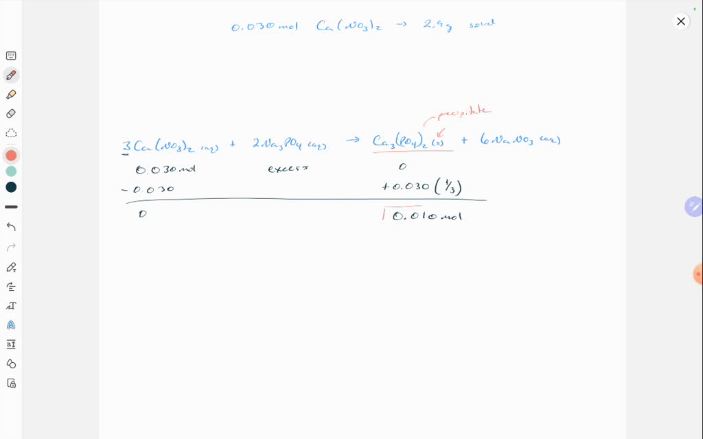 SOLVED: Extension Questions Question 1 A student carries out the precipitation reaction shown ...