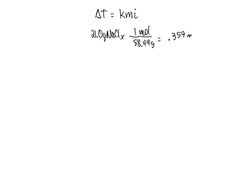 Calculate the approximate boiling point of a solution made...