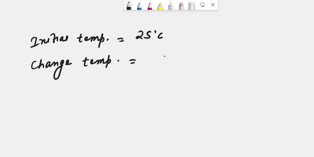 ' A 197 g piece of metal is rapidly removed from a furnace at a ...