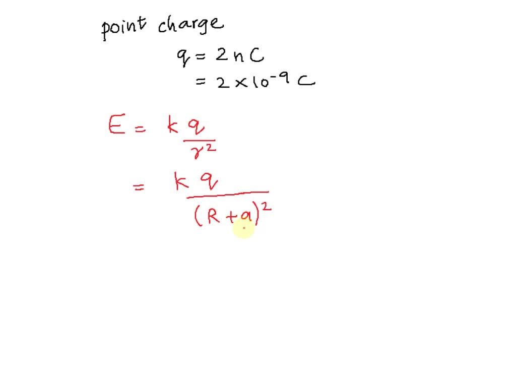 SOLVED: A solid insulating sphere with a radius of 1 m has a total ...