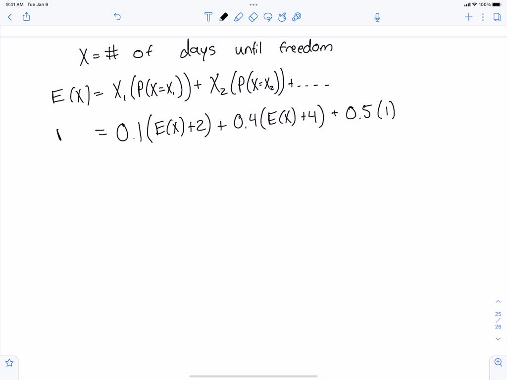 SOLVED: Problem A prisoner is trapped in a cell containing 3 doors. The ...
