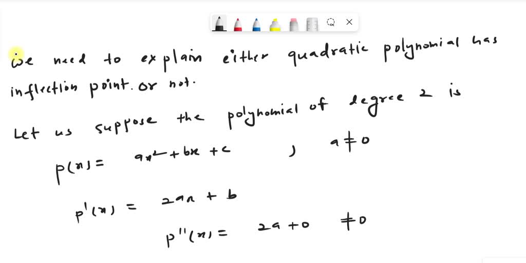 SOLVED: 1.What is the minimum degree of a polynomial that has exactly ...