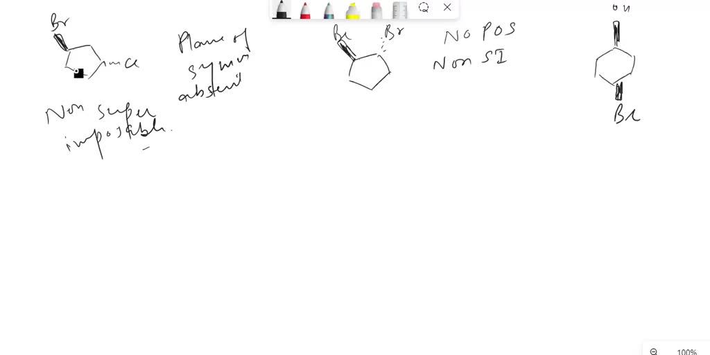 SOLVED: Use your model kit to build each of the following cyclic compounds and determine if the ...
