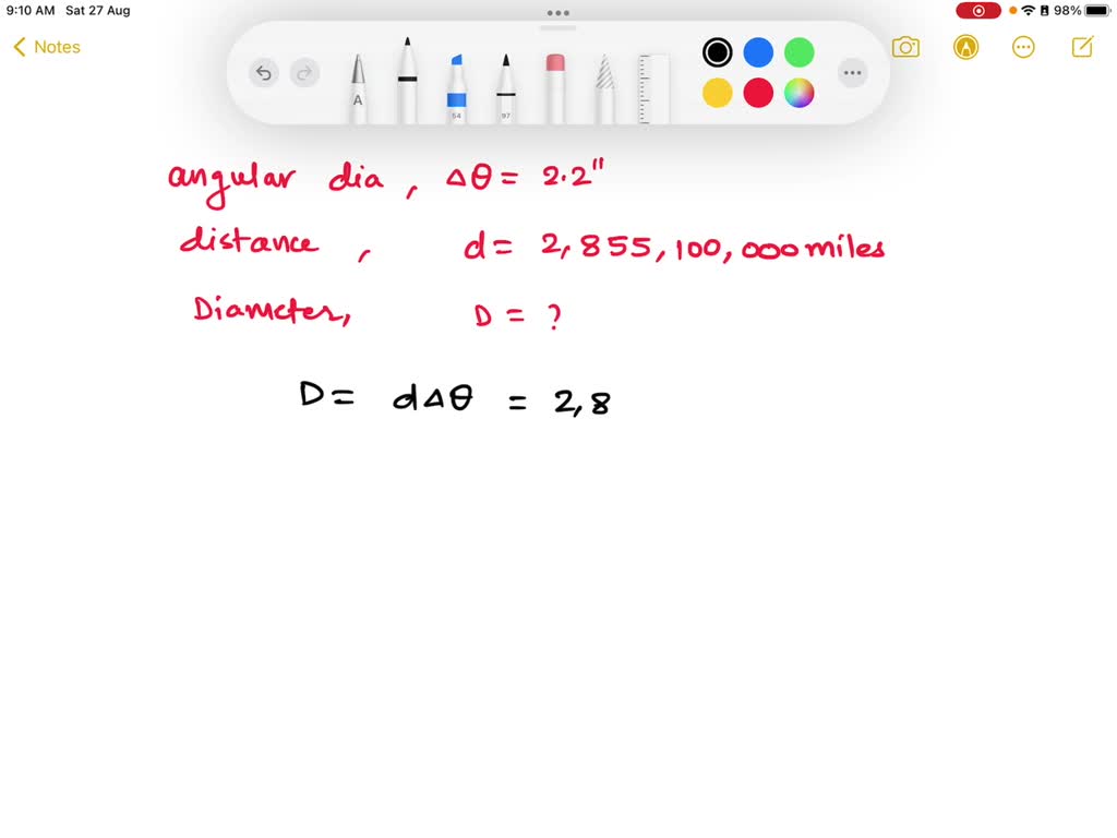 SOLVED: When the planet Neptune is located at a distance of ...