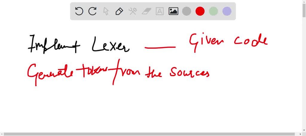 Solved Design And Implement An Lalr1 Parser For Tinygo Which Will Parse Programs According
