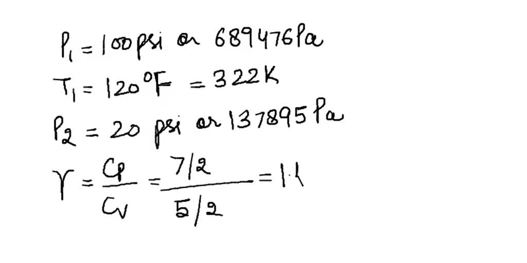 SOLVED: Problem 2: Nitrogen flows at steady state through a horizontal ...