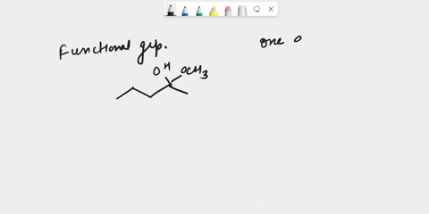 Select the functional groups you find from the molecule...