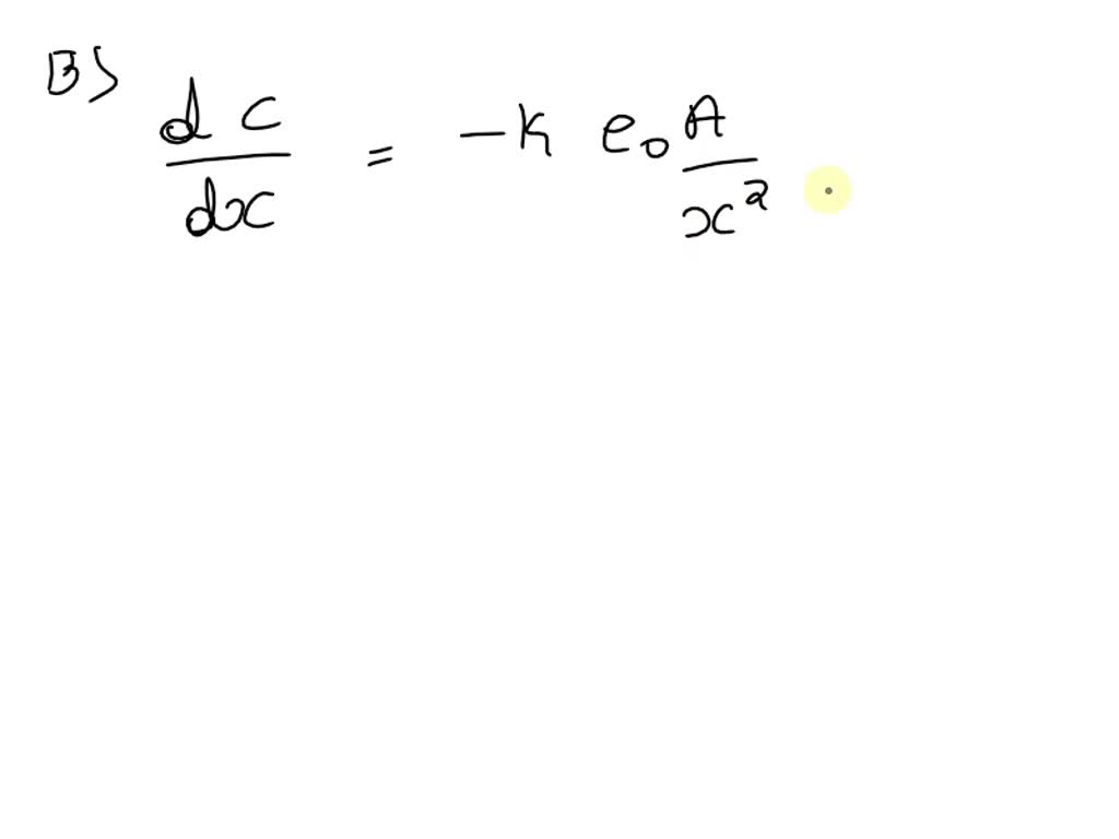SOLVED: Q2- A level sensor is constructed as shown below from a rectangular parallel plate ...