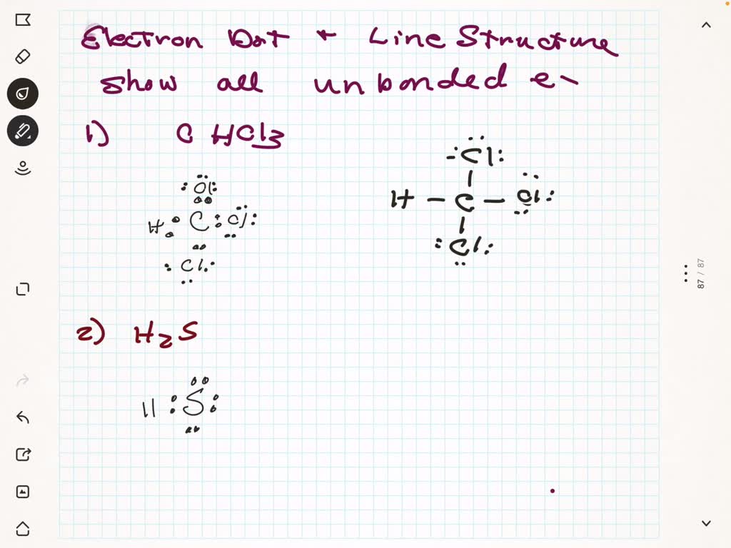 SOLVED Write Both Electron dot And Line bond Structures For The SOLVED Write Both Electron dot And Line bond Structures For The