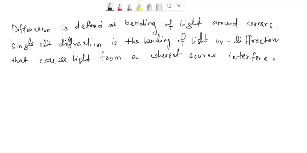 SOLVED: Design a diffraction experiment at home to measure and calculate the spacing d between ...