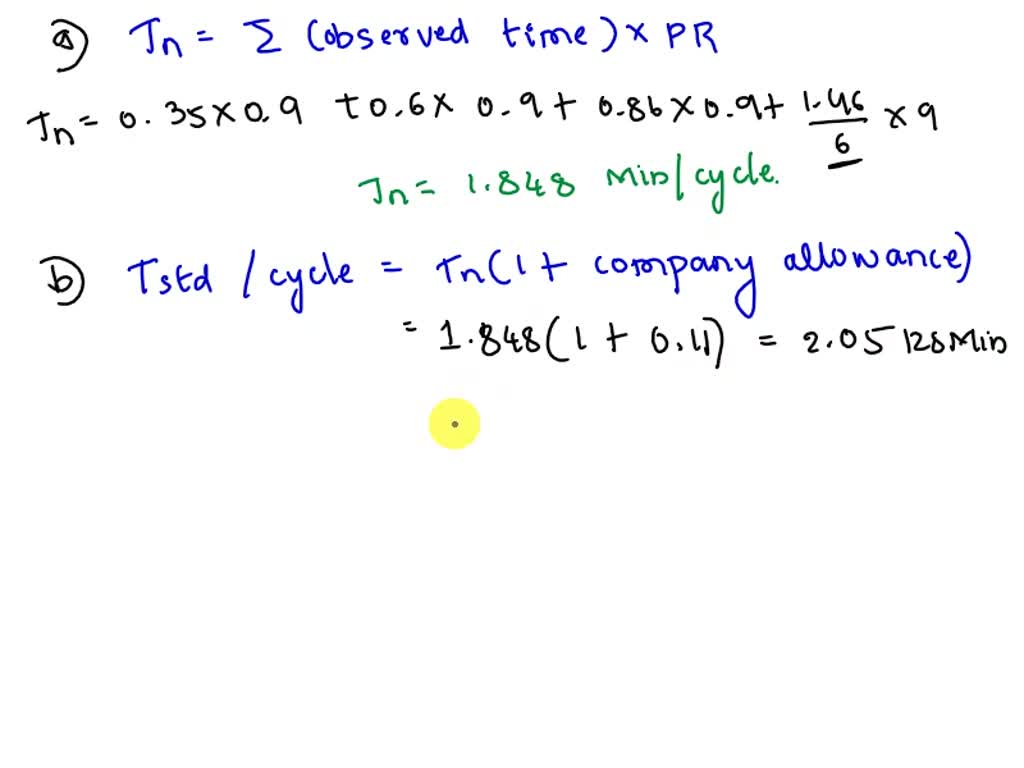SOLVED: 1. A job was timed for 60 cycles and had an average of 1.2 ...