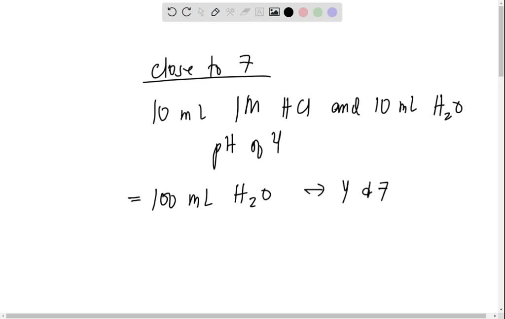 SOLVED: Tim added 10 ml of 1M hydrochloric acid (HCl) and 10 ml of ...