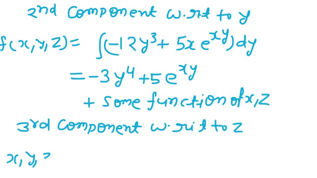 SOLVED: Question 7: Line integral of a vector field Let F : R2 R? be ...