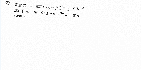 X i | 1 2 3 4 5 y i | 3 7 5 11 14 The...