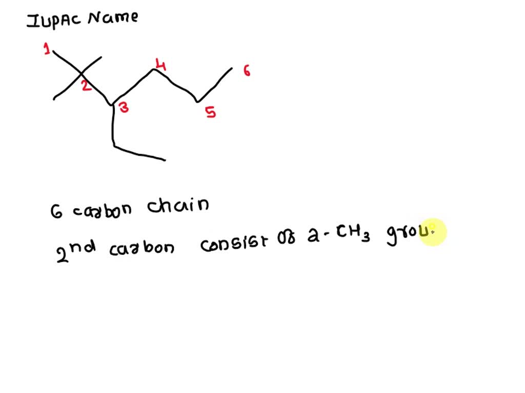 SOLVED: Consider the compound. What is the IUPAC name for the compound shown? Spelling and ...
