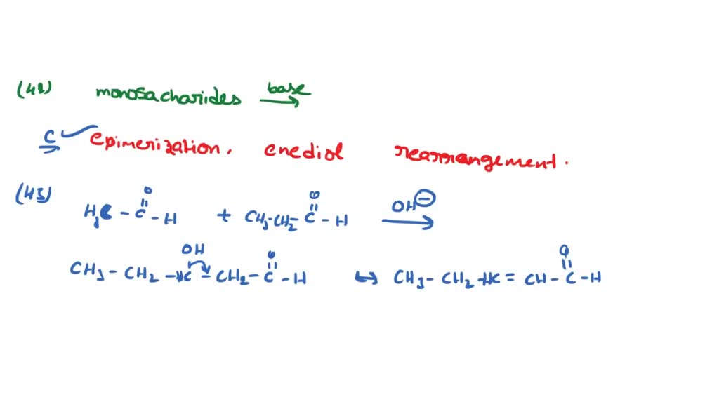 SOLVED: 42. What are the two most common unwanted side reactions that ...