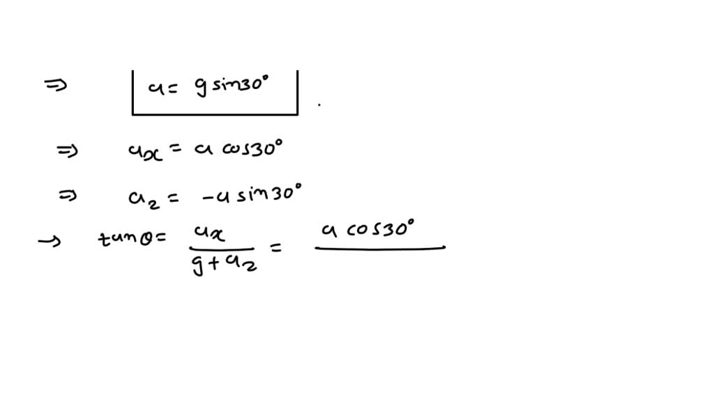 SOLVED: The tank of water in Fig. P 2.147 accelerates uniformly by ...