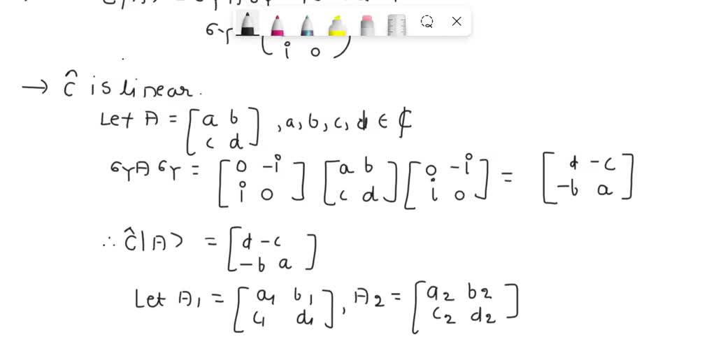 SOLVED: In this tutorial, we will explicitly derive the rotation operator for a spin-1/2 system ...